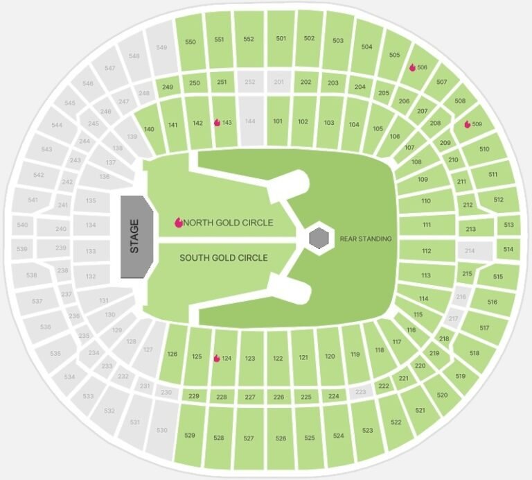 Wembley Stadium Seating Plan With Seat Numbers And Rows