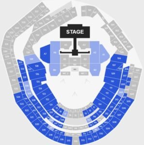 Citi Field Seating Chart with seat number and rows